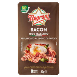 Negroni Bacon affumicato al legno di faggio 80 g (Dublin only) - Little ...