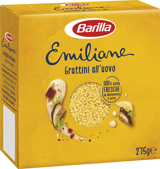 Barilla Emiliane Grattini All'Uovo 275g - Little Italy Ltd