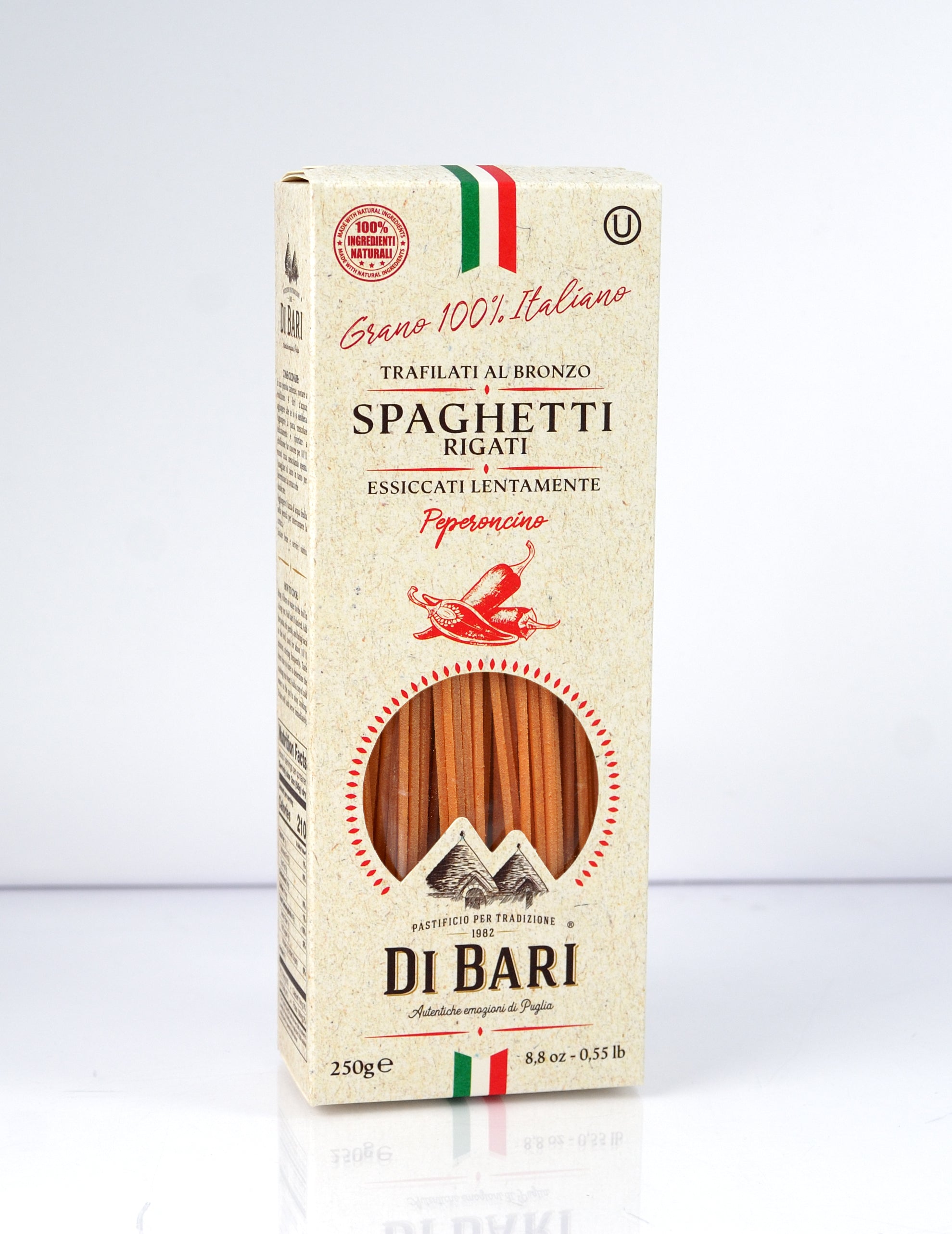 Pastificio di Bari Spaghetti al Peperoncino 250g - Little Italy Ltd